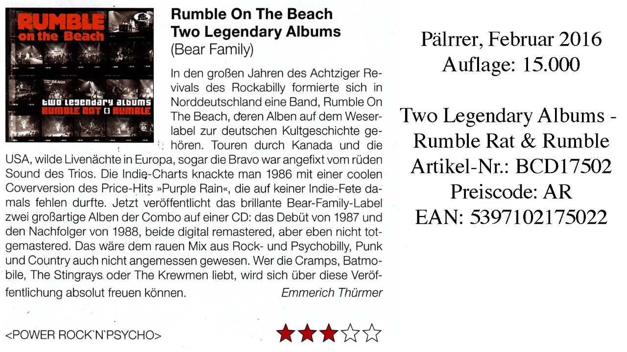 Rumble On The Beach_Plärrer_Februar 2016 - rumbleonthebeach.com